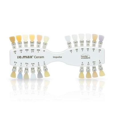 Расцветка IPS e.max Ceram Impulse Shade Guide. - купить в интернет ...